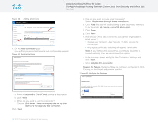 O365 to cisco cloud guide | PDF | Email | Internet