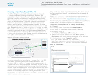 O365 to cisco cloud guide | PDF | Email | Internet