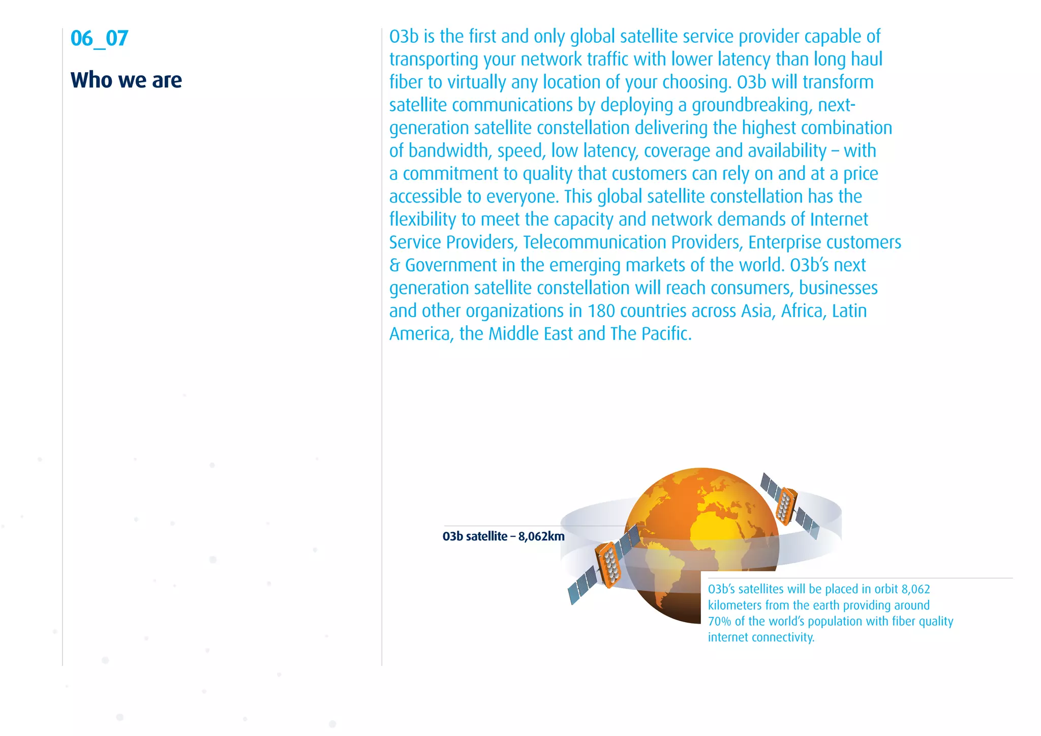 O3b Networks presentation | PDF