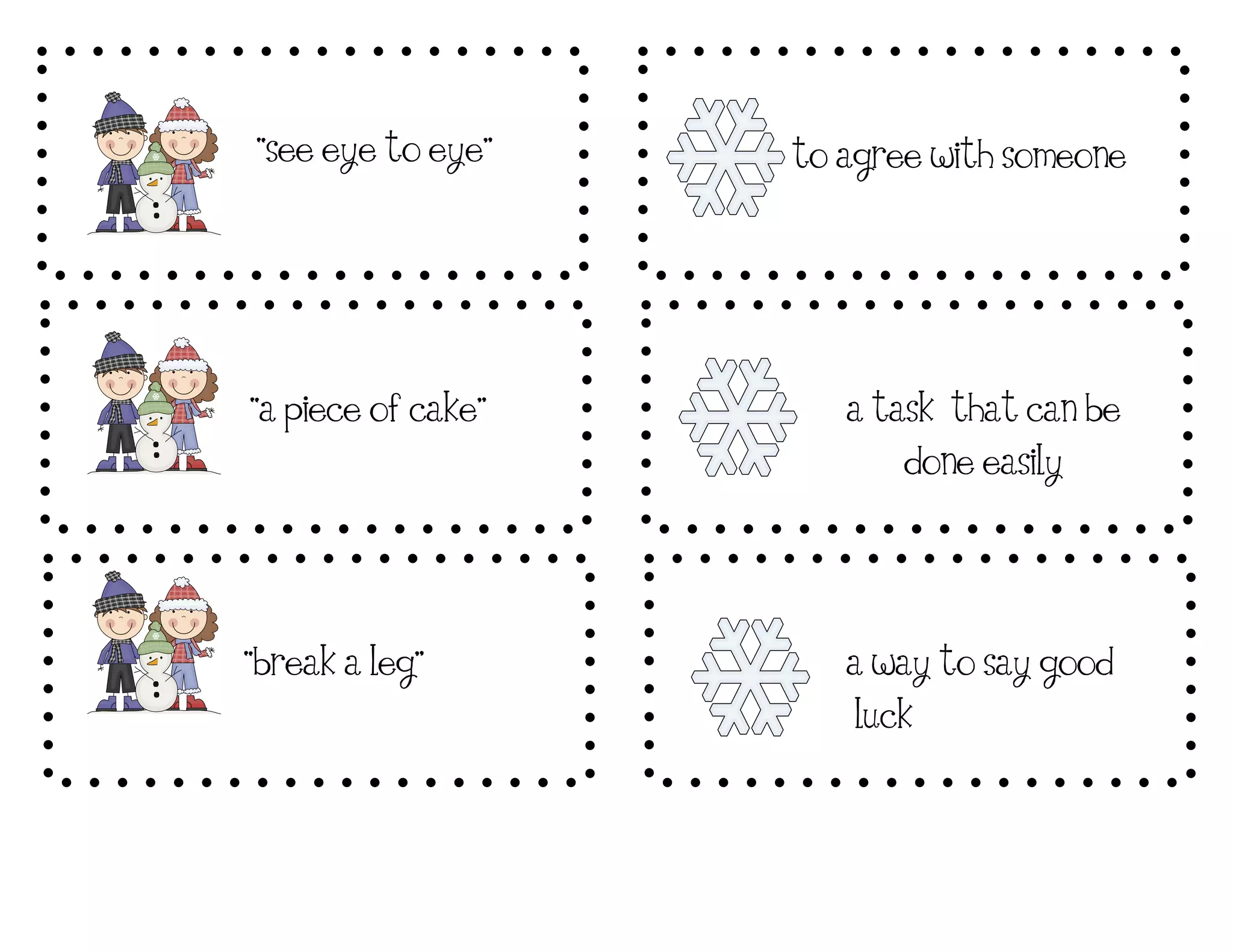 Idioms matchups | PPT