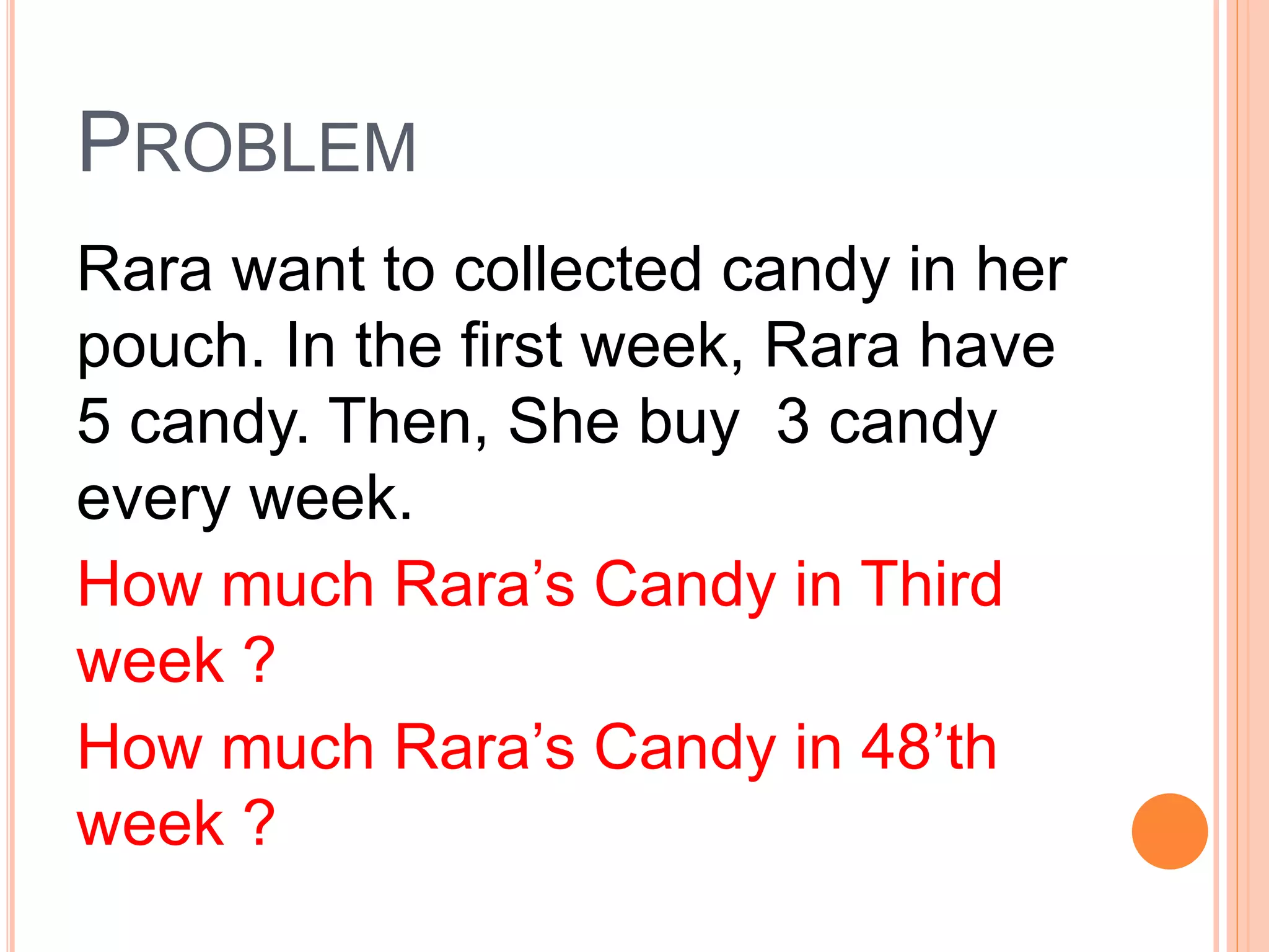 Arithmatic sequence Slide | PPTX