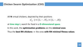 Chicken swarm optimization (CSO) | PDF