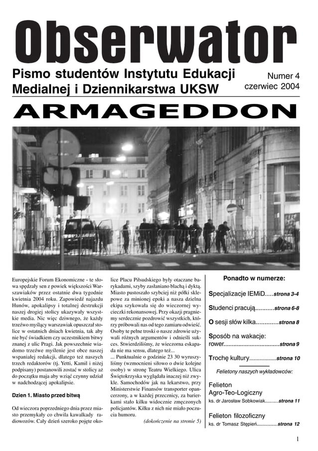 Obserwator nr 4 czerwiec 2004 | PDF
