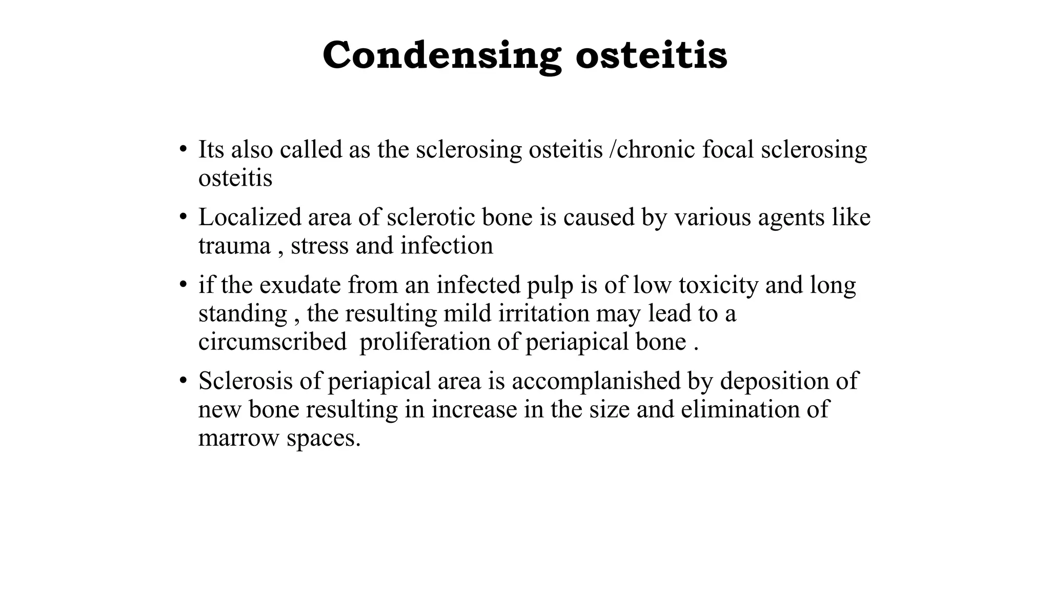 periapical radiopacities | PPTX