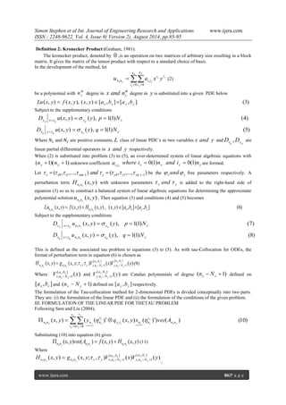 Catalan Tau Collocation for Numerical Solution of 2-Dimentional Nonlinear Partial Differential ...