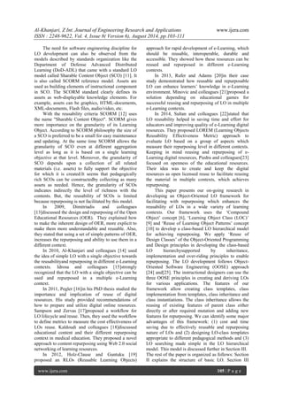 Re-Engineering Learning Objects for Re-Purposing | PDF