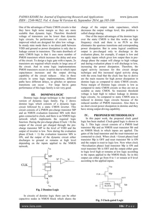 A Survey Analysis on CMOS Integrated Circuits with Clock-Gated Logic Structure | PDF