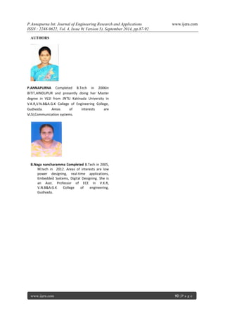 Design and Implementation of Quintuple Processor Architecture Using FPGA | PDF