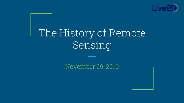 History of Remote Sensing | PPTX | Photography | Arts and Crafts