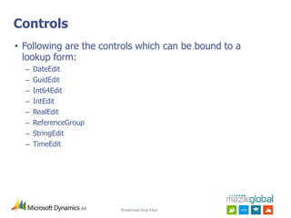 AX 2012: All About Lookups! | PPTX