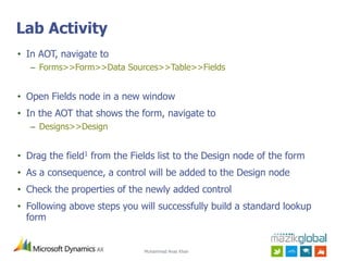AX 2012: All About Lookups! | PPTX