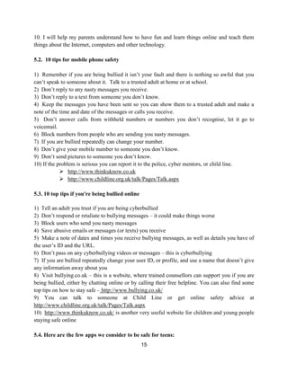 O5 - Cyberbullying Guide | PDF