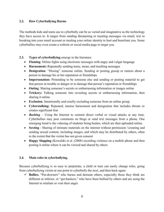 O5 - Cyberbullying Guide | PDF