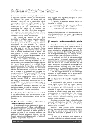 Automated Live Forensics Analysis for Volatile Data Acquisition | PDF