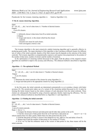 Optimising Data Using K-Means Clustering Algorithm | PDF | Computing | Technology & Computing