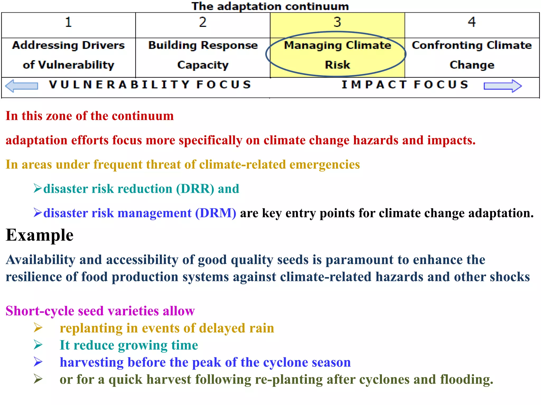 Strategies for Mitigation and Adaptation in Agriculture in context to ...