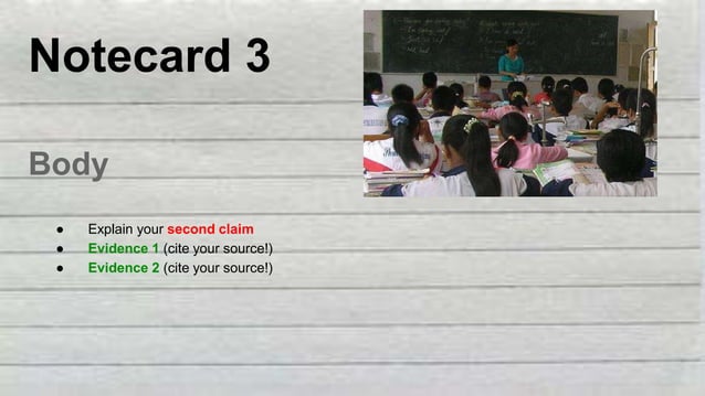 Performance Task: Argumentative Speech | PPT