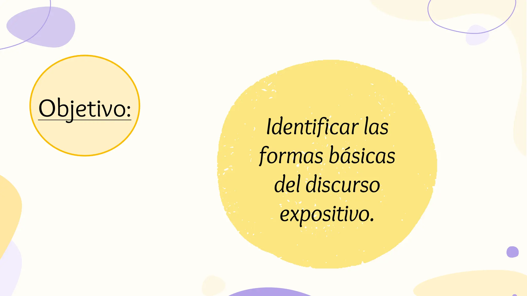 Presentación del Discurso Expositivo con ejemplos | PPT