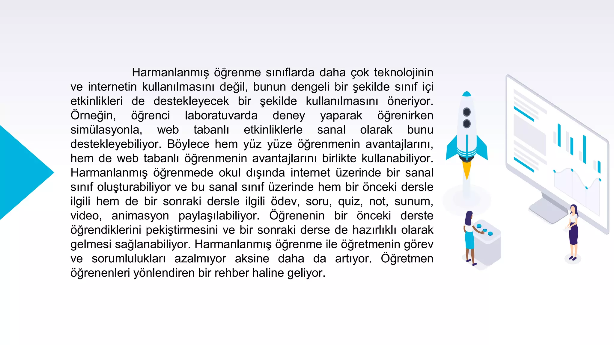 Harmanlanmis ogrenme ortamlari | PPTX