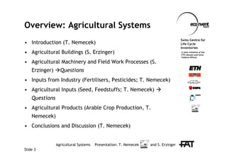 Agricultural production systems | PDF