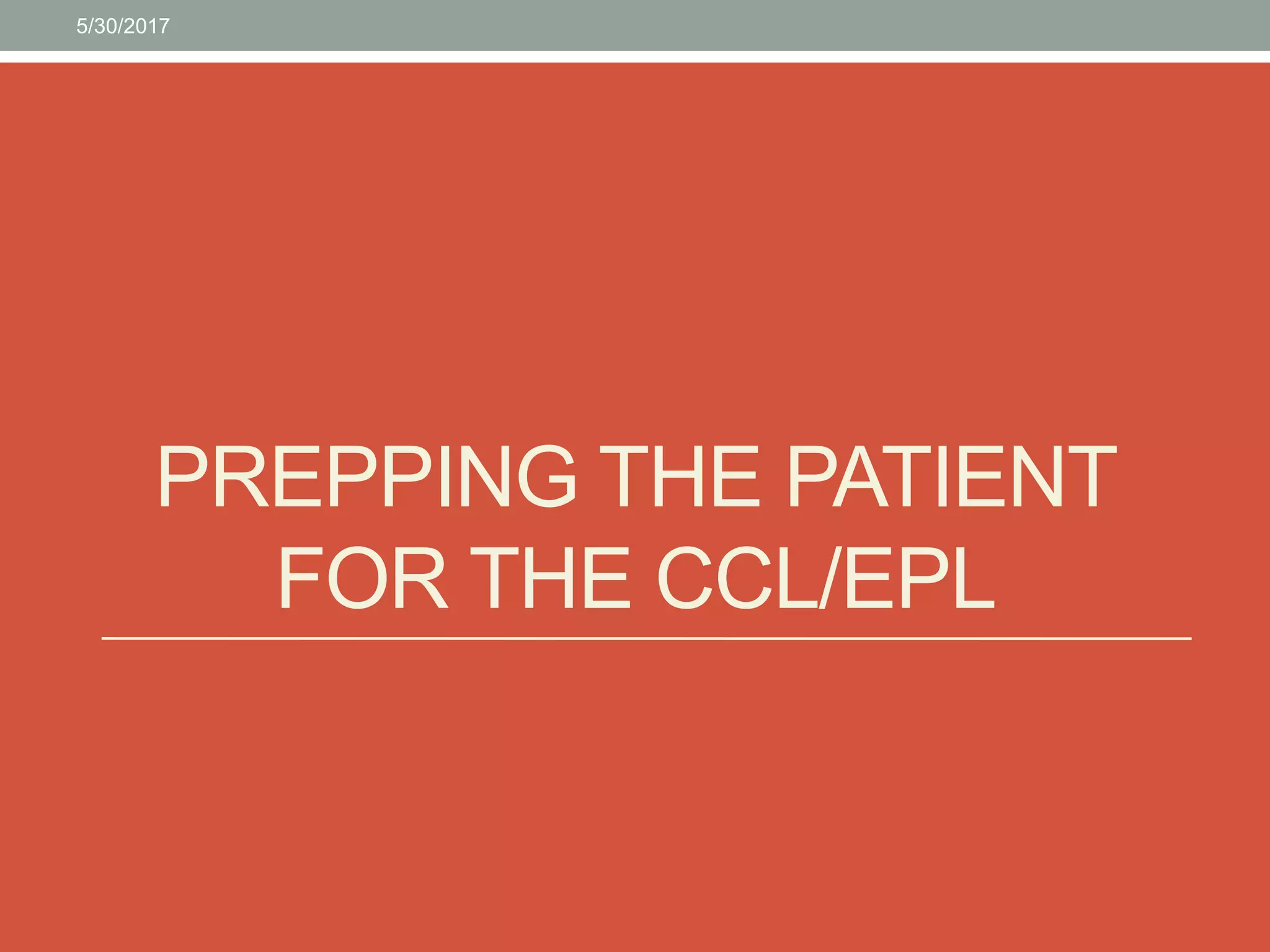 Care of the cardiac procedure patient | PDF