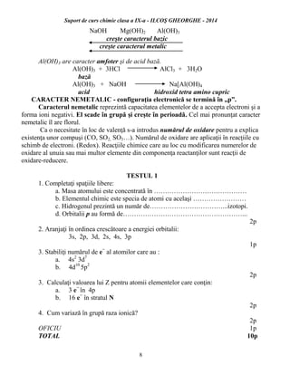 Chimie generală structura atomului | PDF