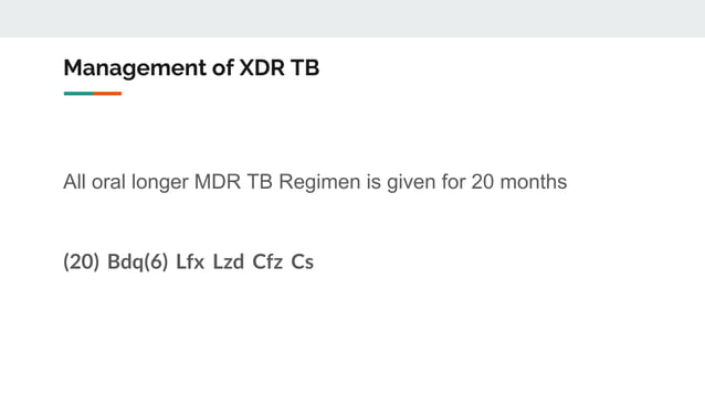 MANAGEMENT OF TB: Two phase chemotherapy, General plan, Management of ...
