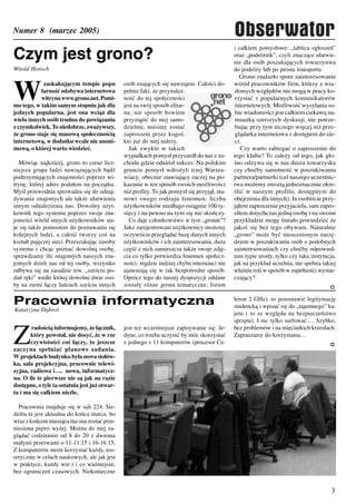 Obserwator nr 8 marzec 2005 | PDF