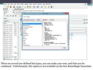 Rootsmagic Basics, with free version options | PPTX