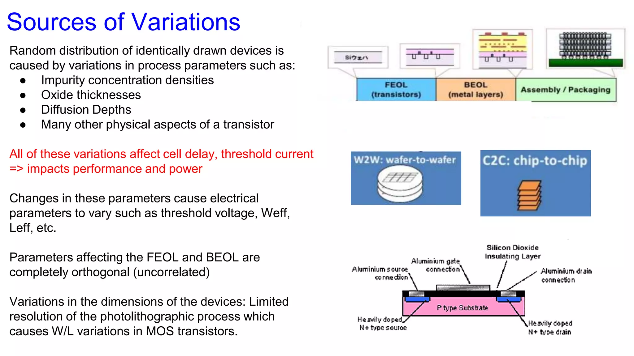 Study of inter and intra chip variations | PPTX