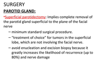 Salivary gland tumors | PPT