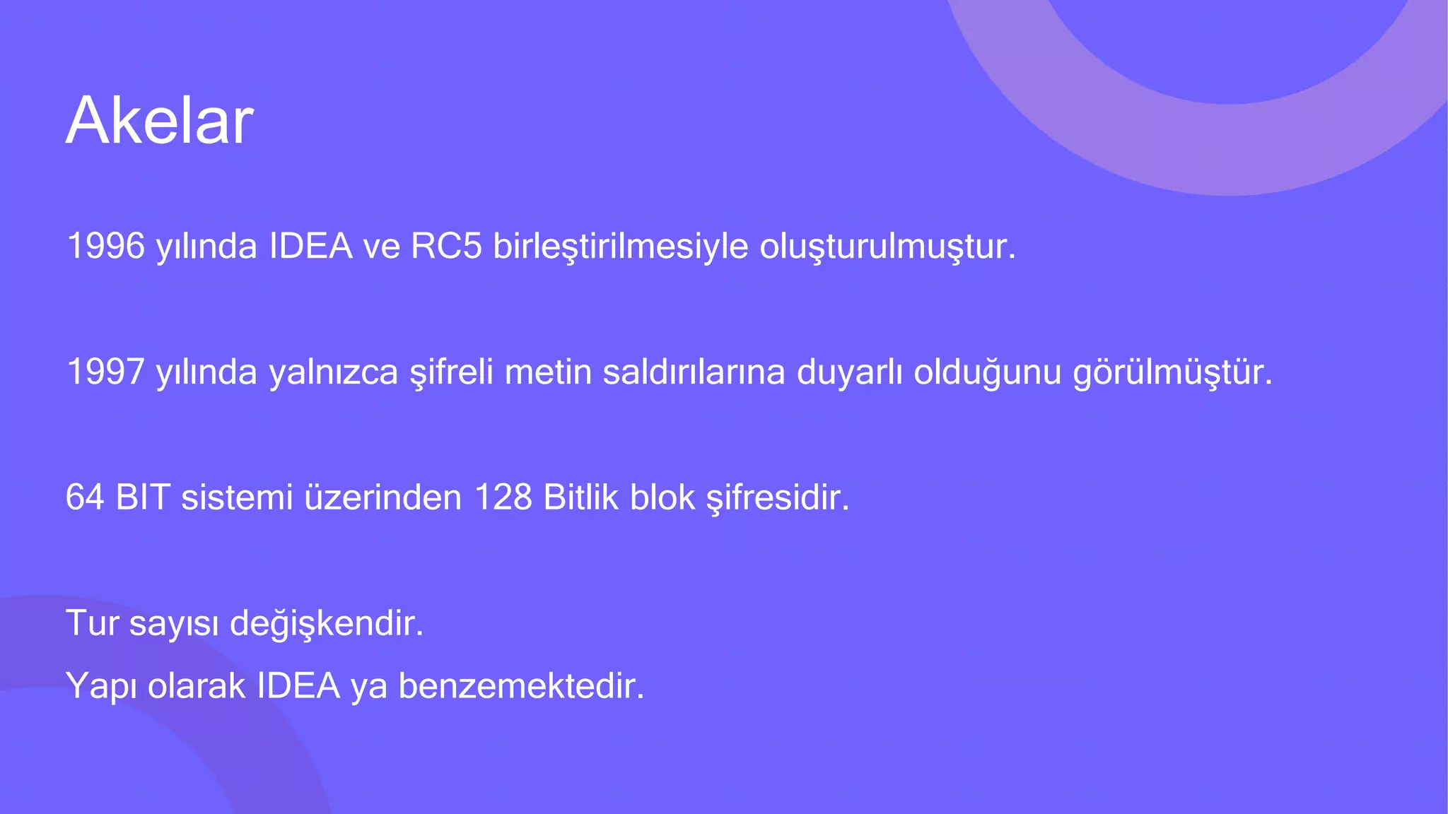 Akelarre Cipher Description | PPT