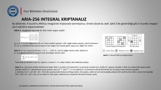 Aria 256 Cipher | PPTX