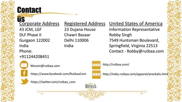 Rutbaa anarkalis | PPT