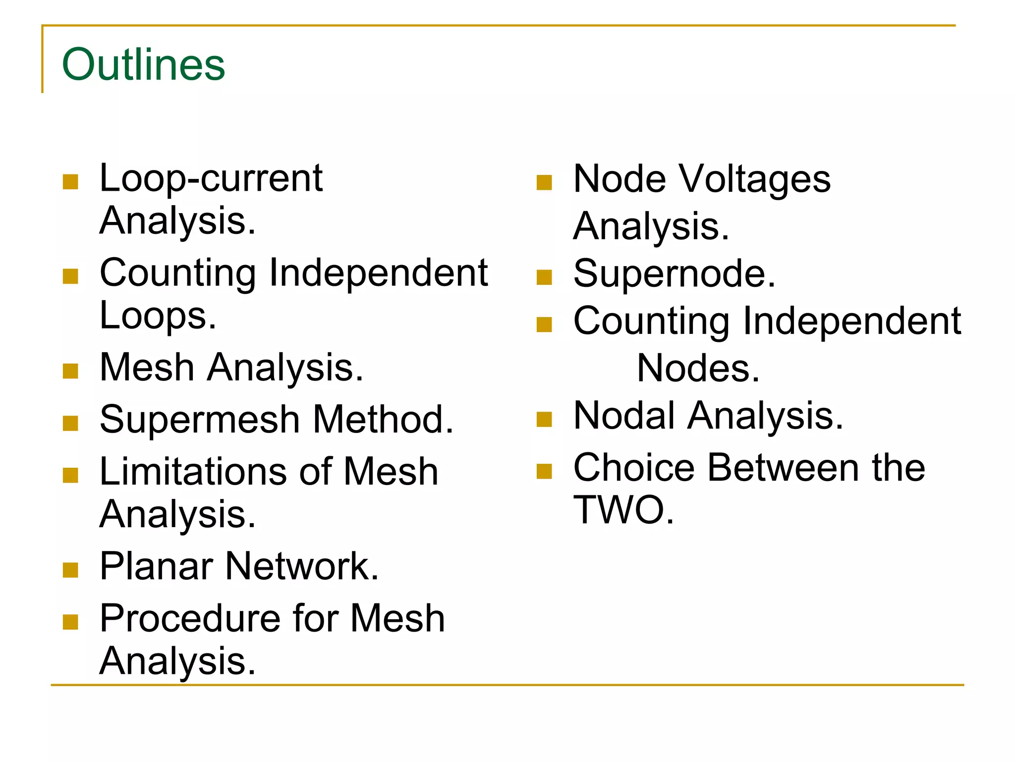 Basic electric technology | PPT | Computer Networking | Computing