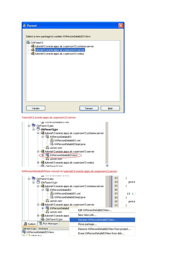 Oa Framework Tutorial | DOC | Databases | Computer Software and Applications