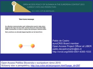 Otevřený přístup v H2020 a interoperabilita repozitářů | PPT