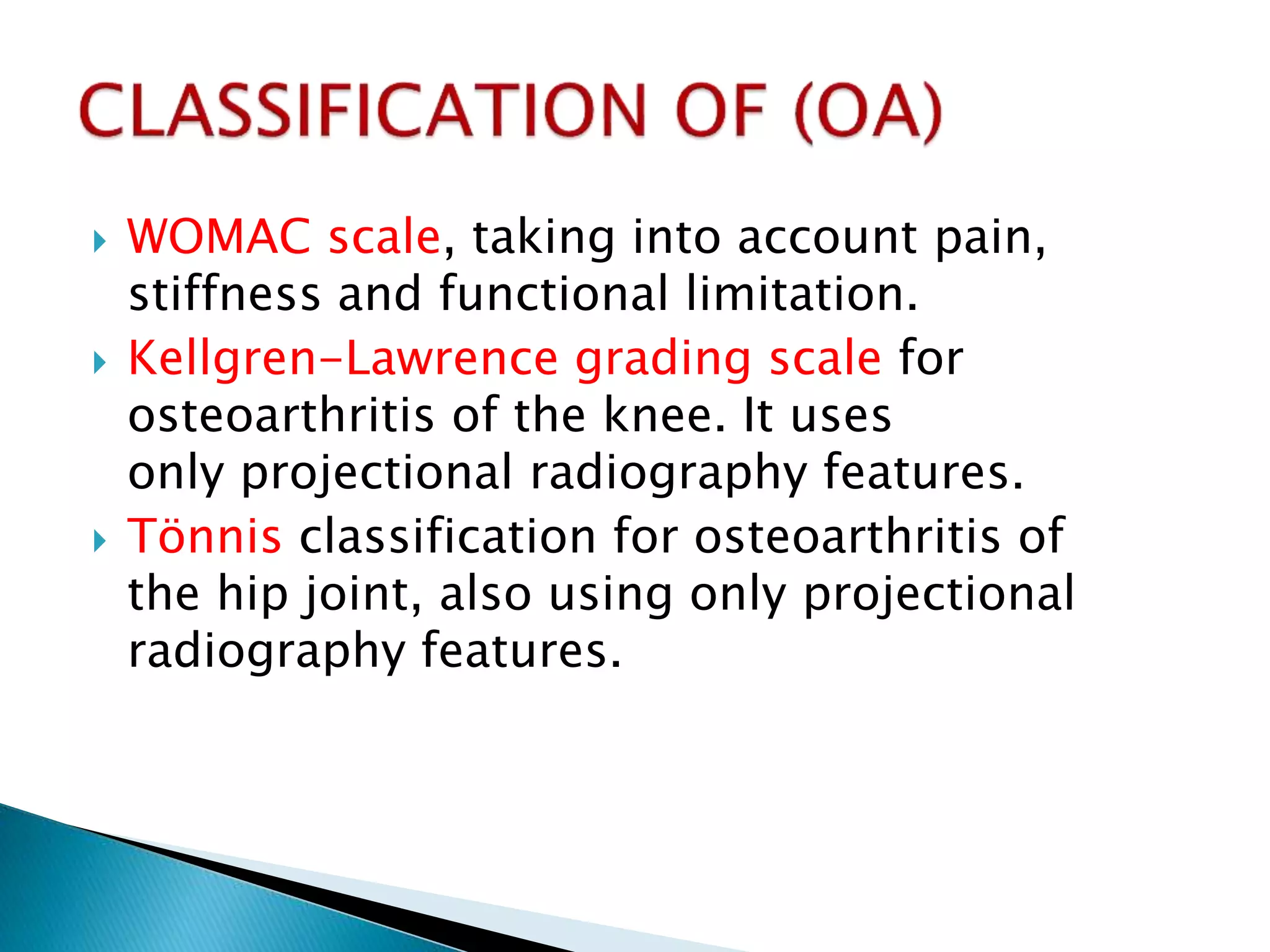 Osteoarthritis | PPT