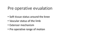 practical tips in planning TKR | PPTX