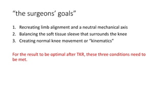 practical tips in planning TKR | PPTX