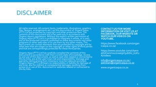 ORGANIC AQUA - AQUACULTURE | PPSX