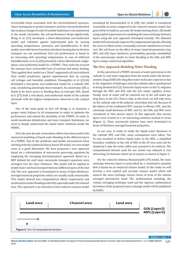 On Modeling Water Transport in Polymer Electrolyte Membrane Fuel Cell_Crimson Publishers | PDF
