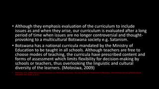 Oabona;tyler rationale and taba objective models in multicultural | PPTX