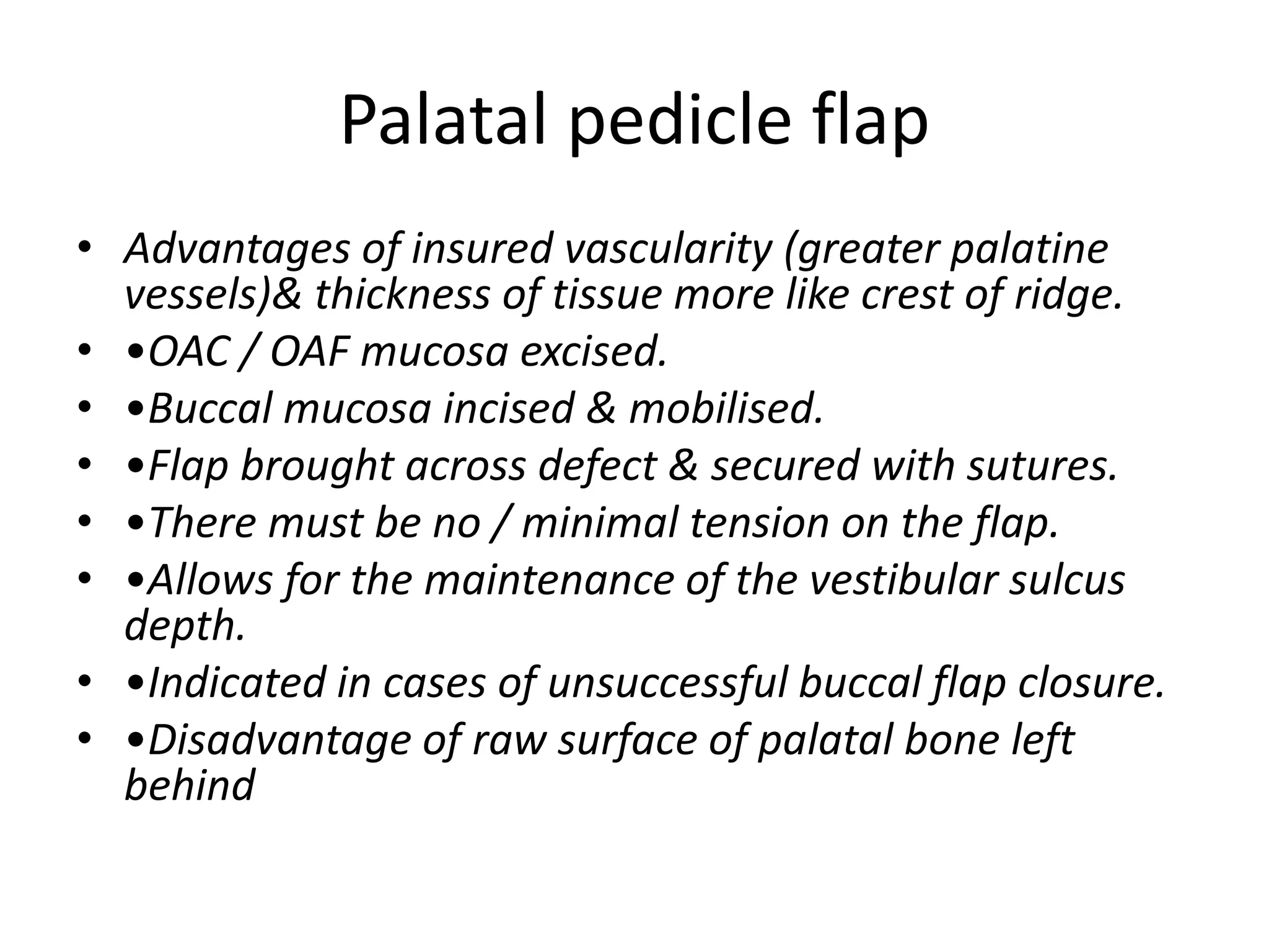 Oroantral fistula | PPTX