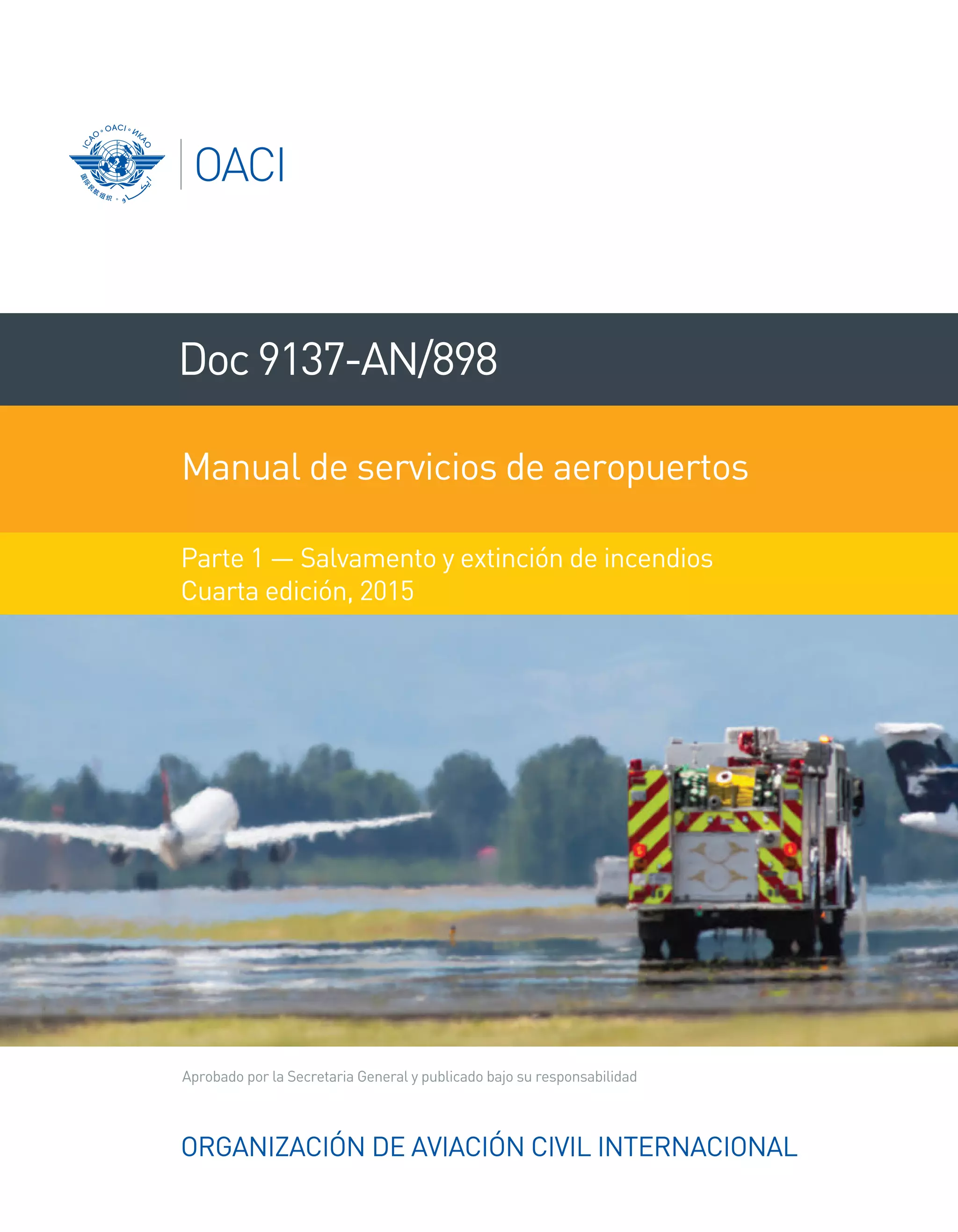OACI Doc 9137 Parte 1 (Versión 2015) Español | PDF