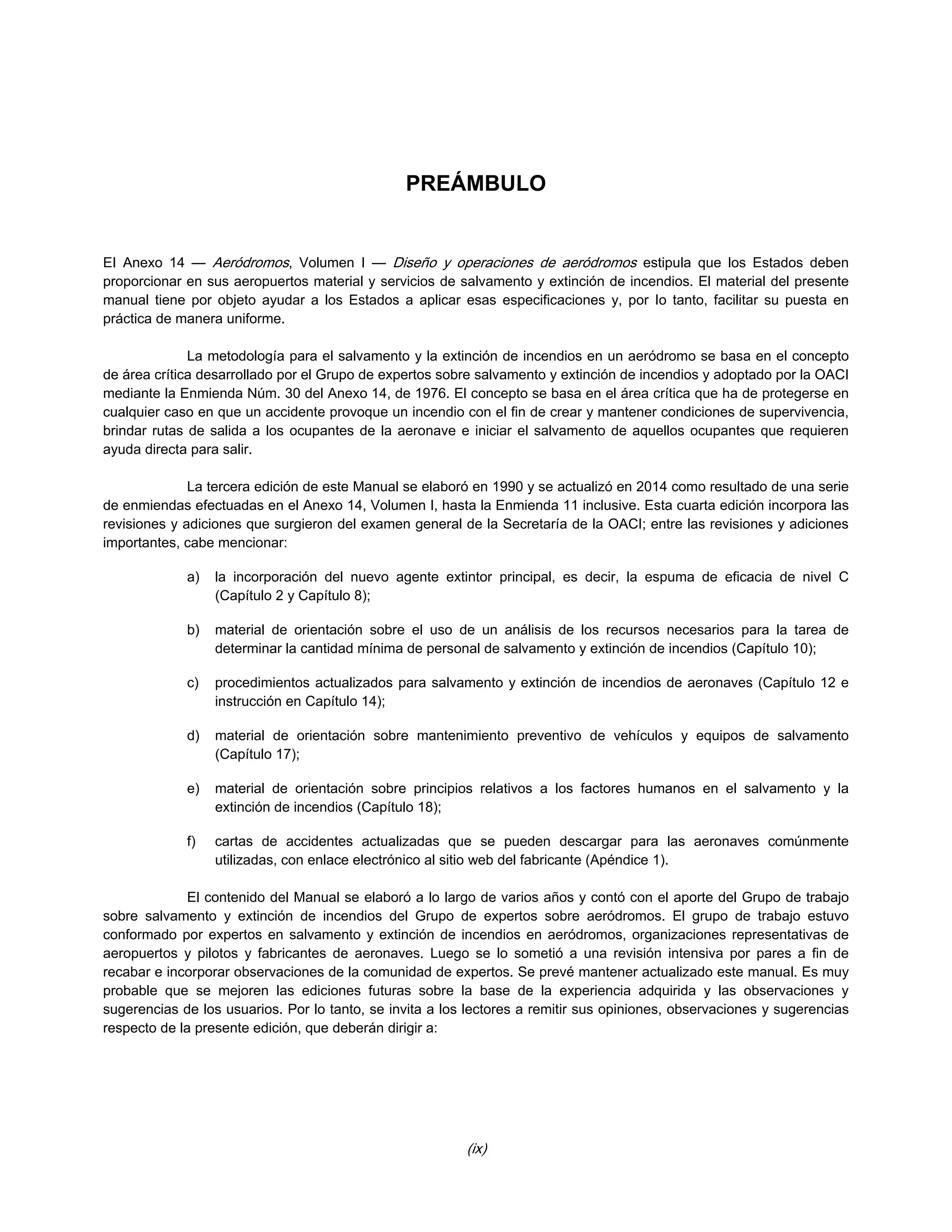 OACI Doc 9137 Parte 1 (Versión 2015) Español | PDF
