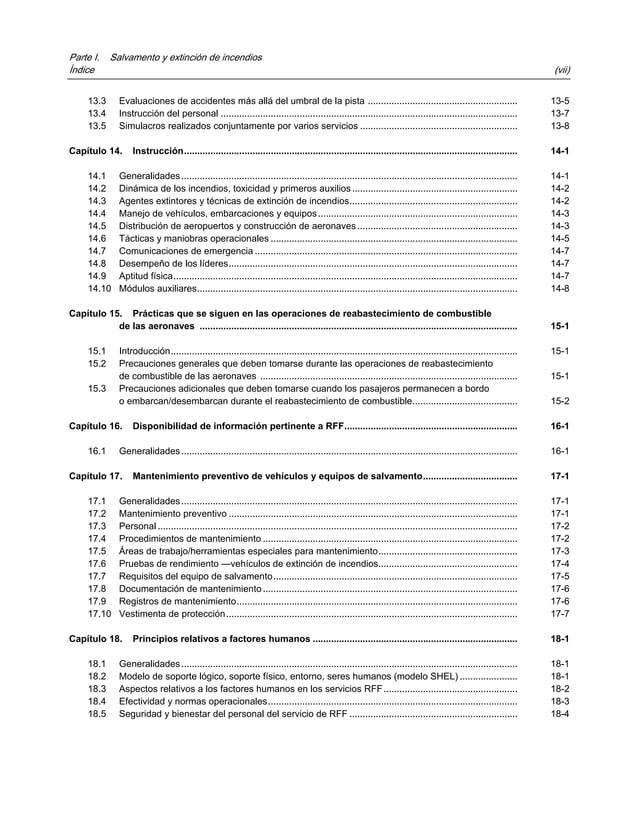 OACI Doc 9137 Parte 1 (Versión 2015) Español | PDF