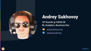 Andrey Sukhovoy. Marketing Mix Modeling: Define the Optimal Budget ...