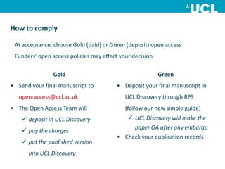 OA at UCL | PPTX