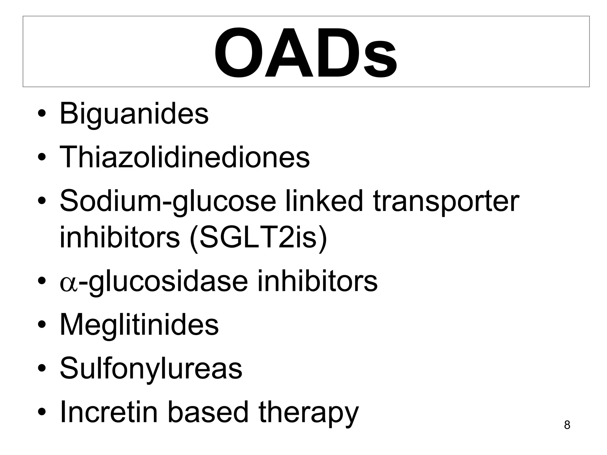 Choosing Appropriate OAD for Diabetes Management by Dr Shahjada Selim ...
